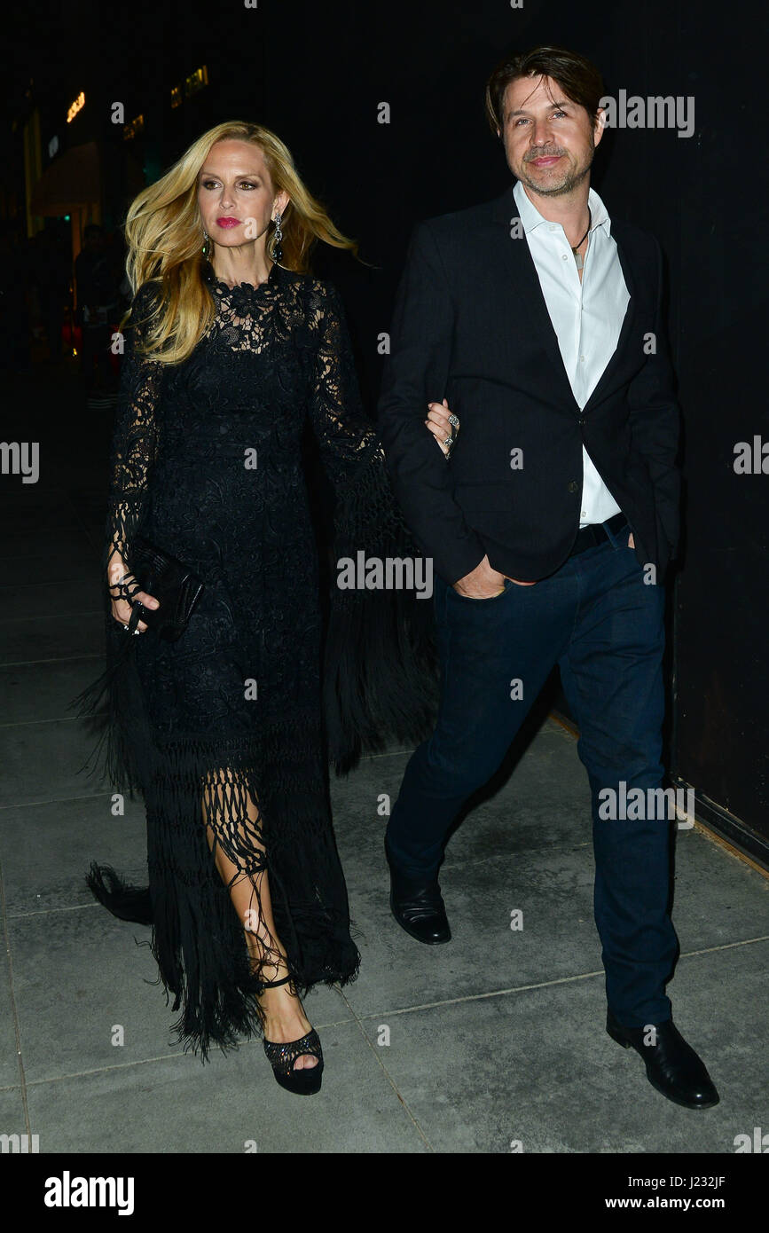 Rachel Zoe and her husband Rodger Berman attending a Dolce & Gabbana ...