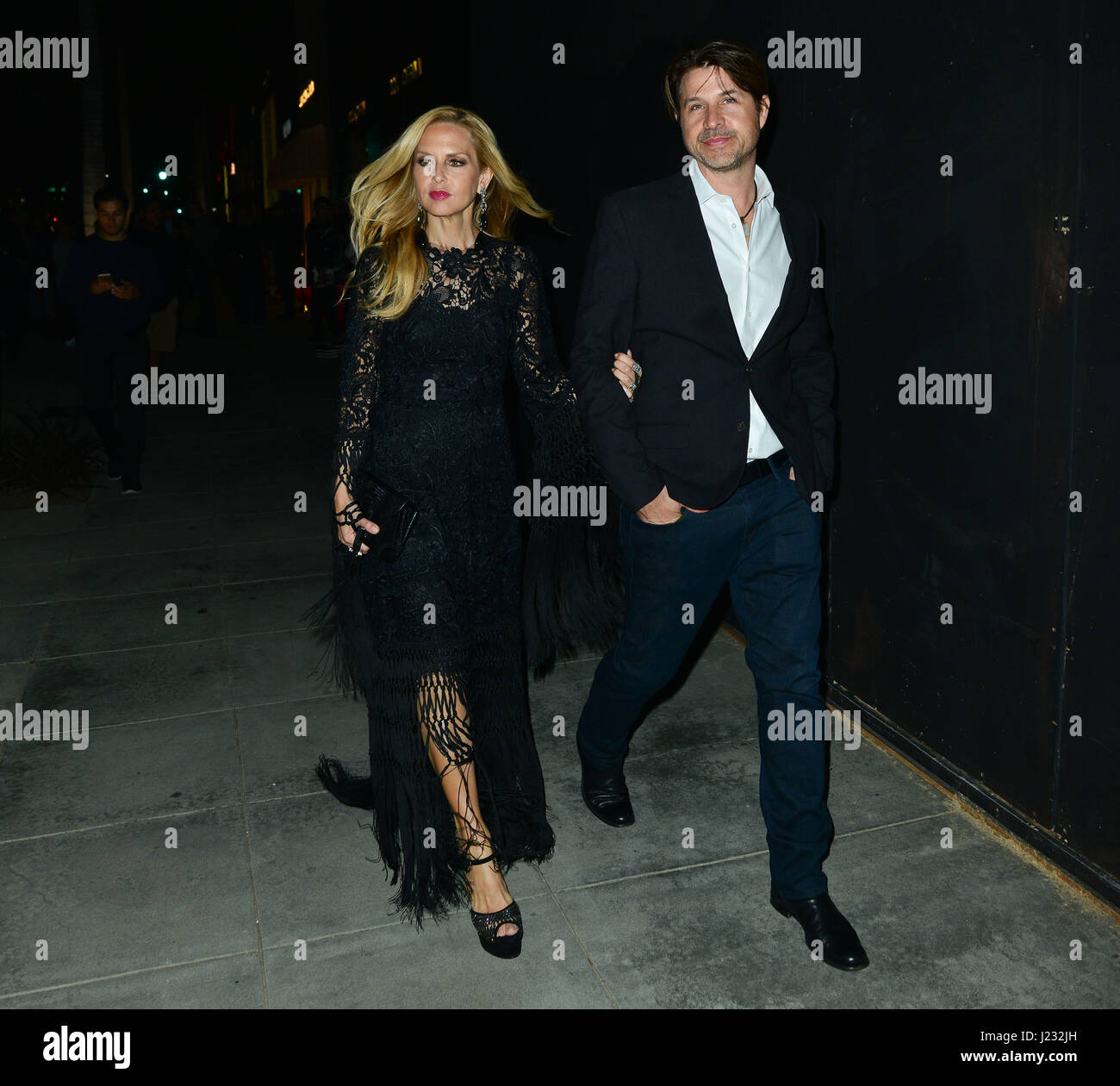Rachel Zoe and her husband Rodger Berman attending a Dolce & Gabbana ...