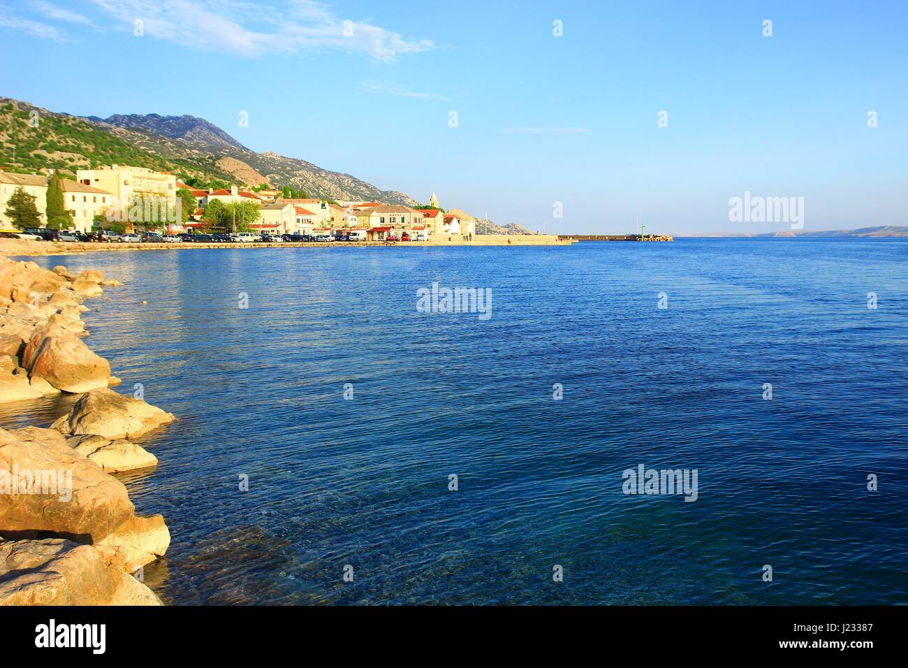Karlobag in Croatia Stock Photo - Alamy