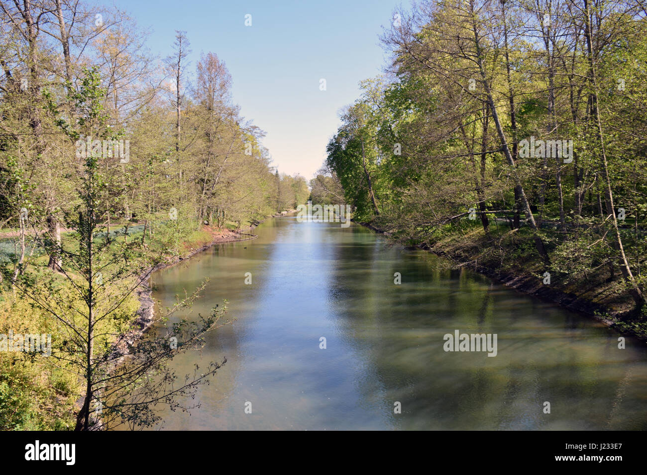 Parc Floral de la Source, Orleans, France, source of the Loiret river ...