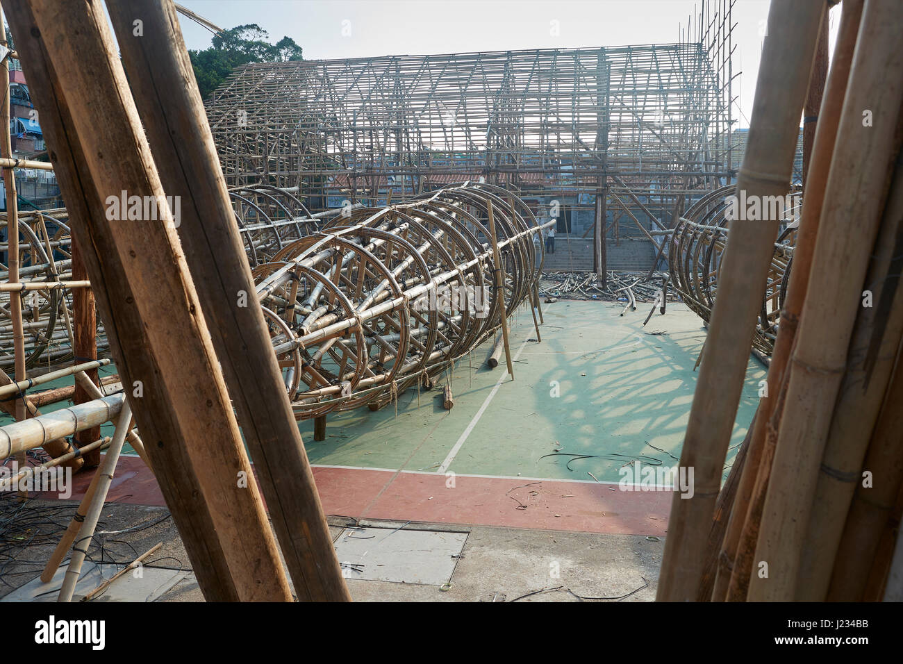 Cheung chau island bun tower hi-res stock photography and images - Alamy