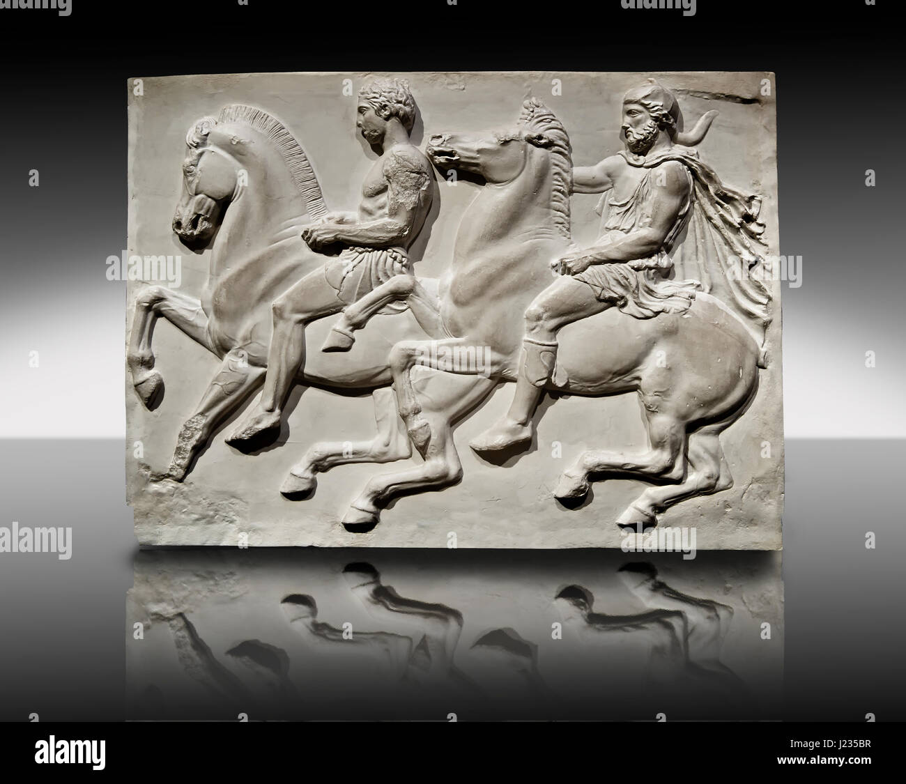 Releif Sculptures from the frieze around the Parthenon Block IV. From ...