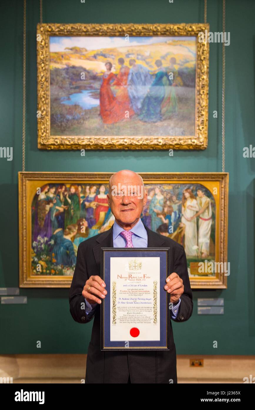 Lord norman foster architect hi-res stock photography and images - Alamy