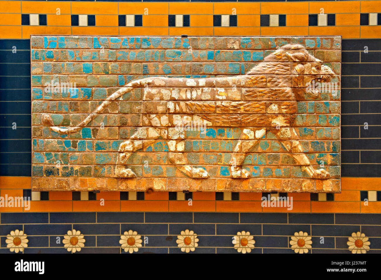 Ishtar Gate Lion Ishtar Gate, Babylon, Lion Relief Etsy