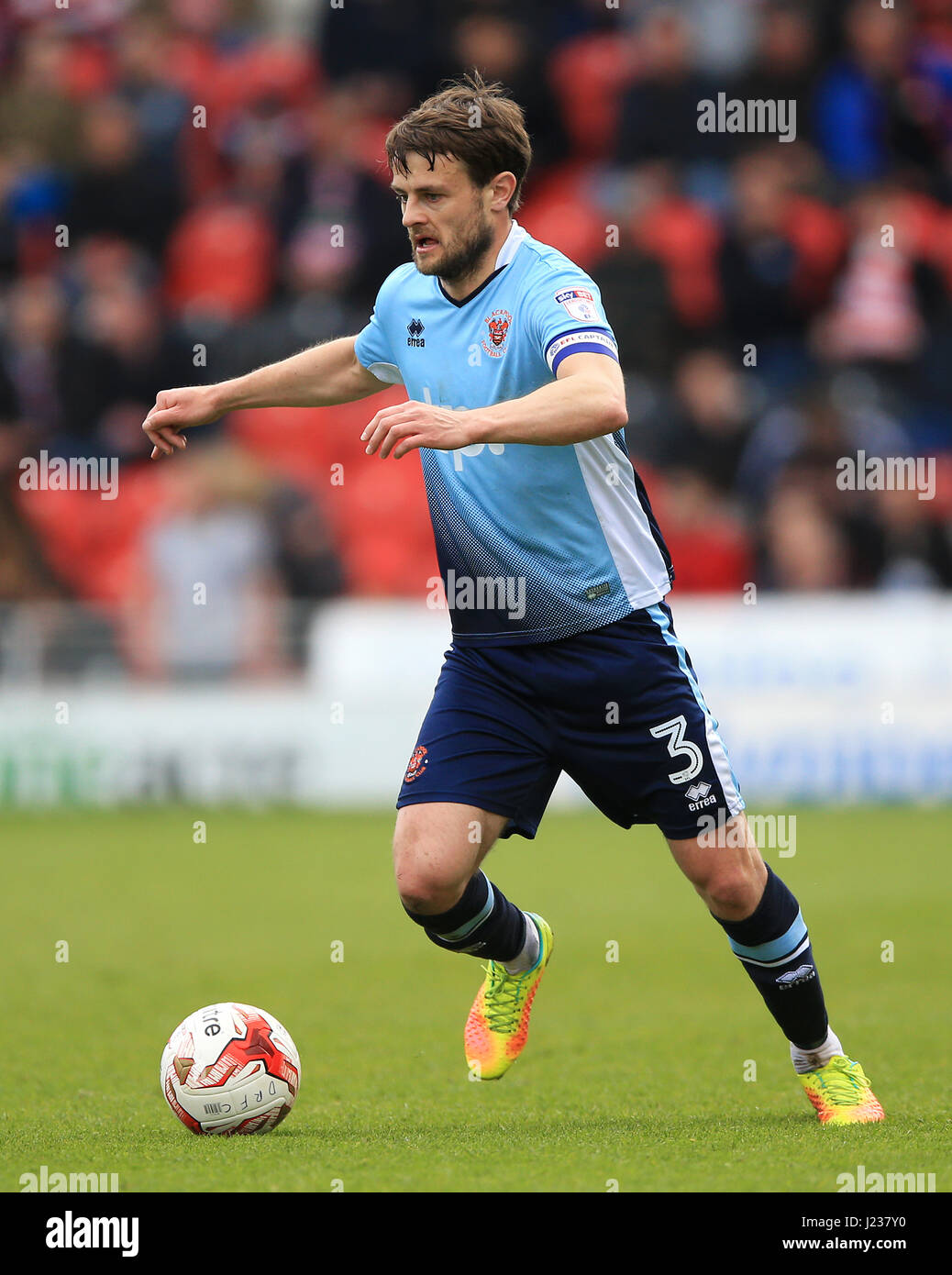 Blackpool's Andy Taylor Stock Photo - Alamy