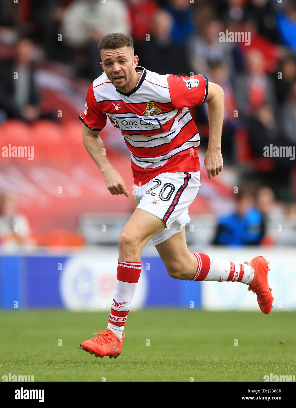 Doncaster Rovers' Aaron Taylor-Sinclair Stock Photo - Alamy