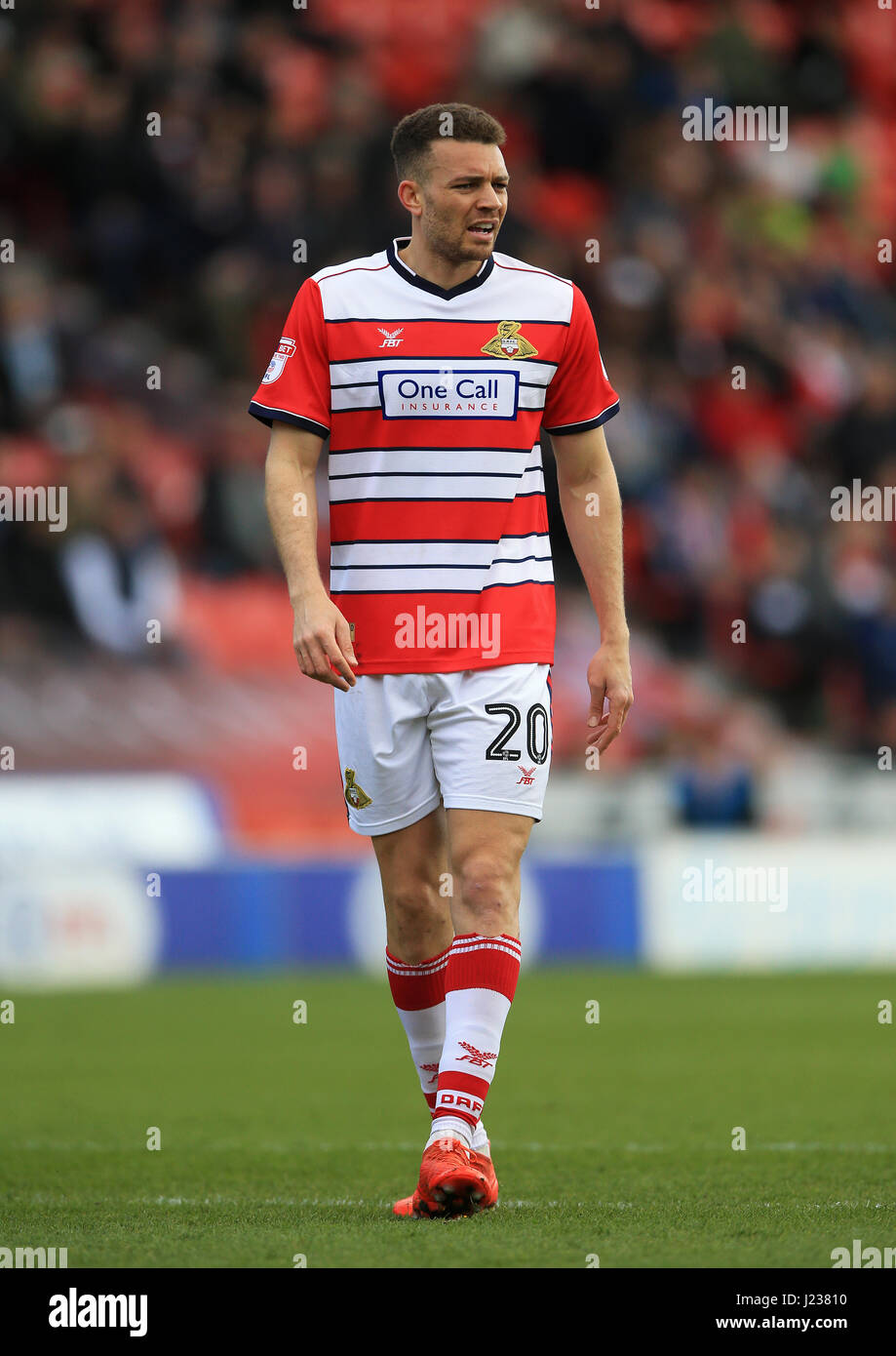 Doncaster Rovers' Aaron Taylor-Sinclair Stock Photo - Alamy
