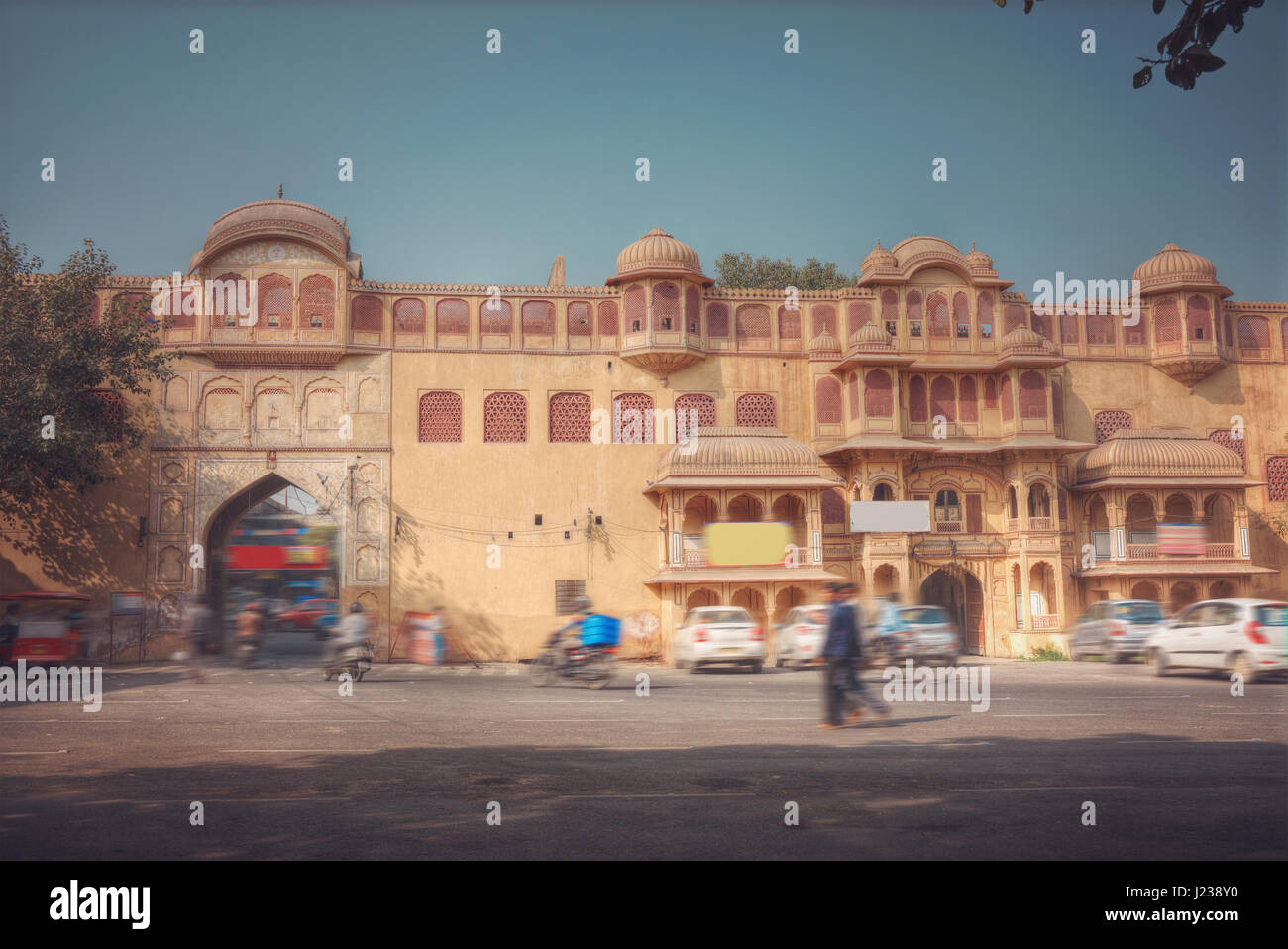 Jaipur - a city in India, Rajasthan. It called the "Pink City" because ...