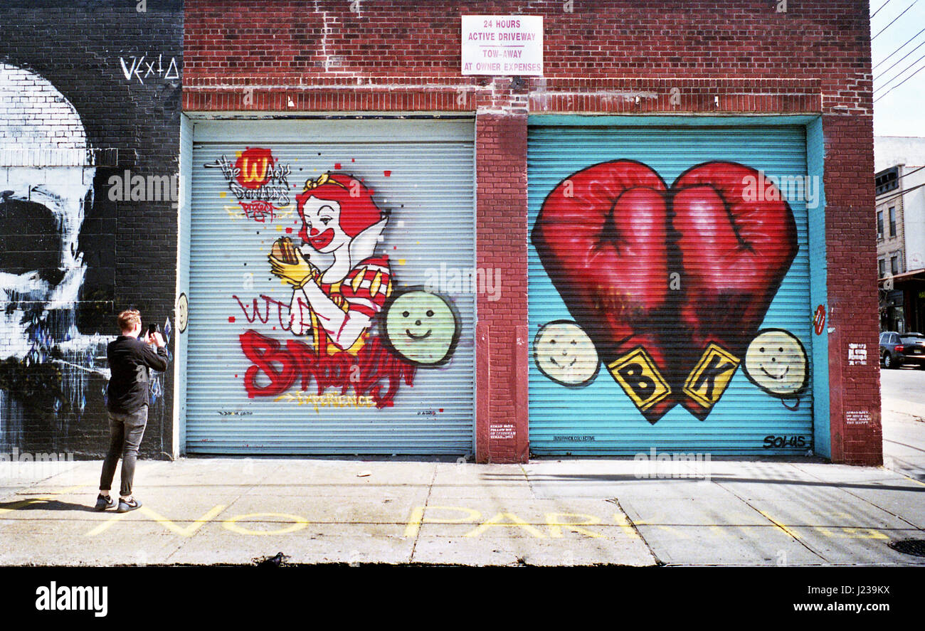 Bushwick Street Art Stock Photo - Alamy