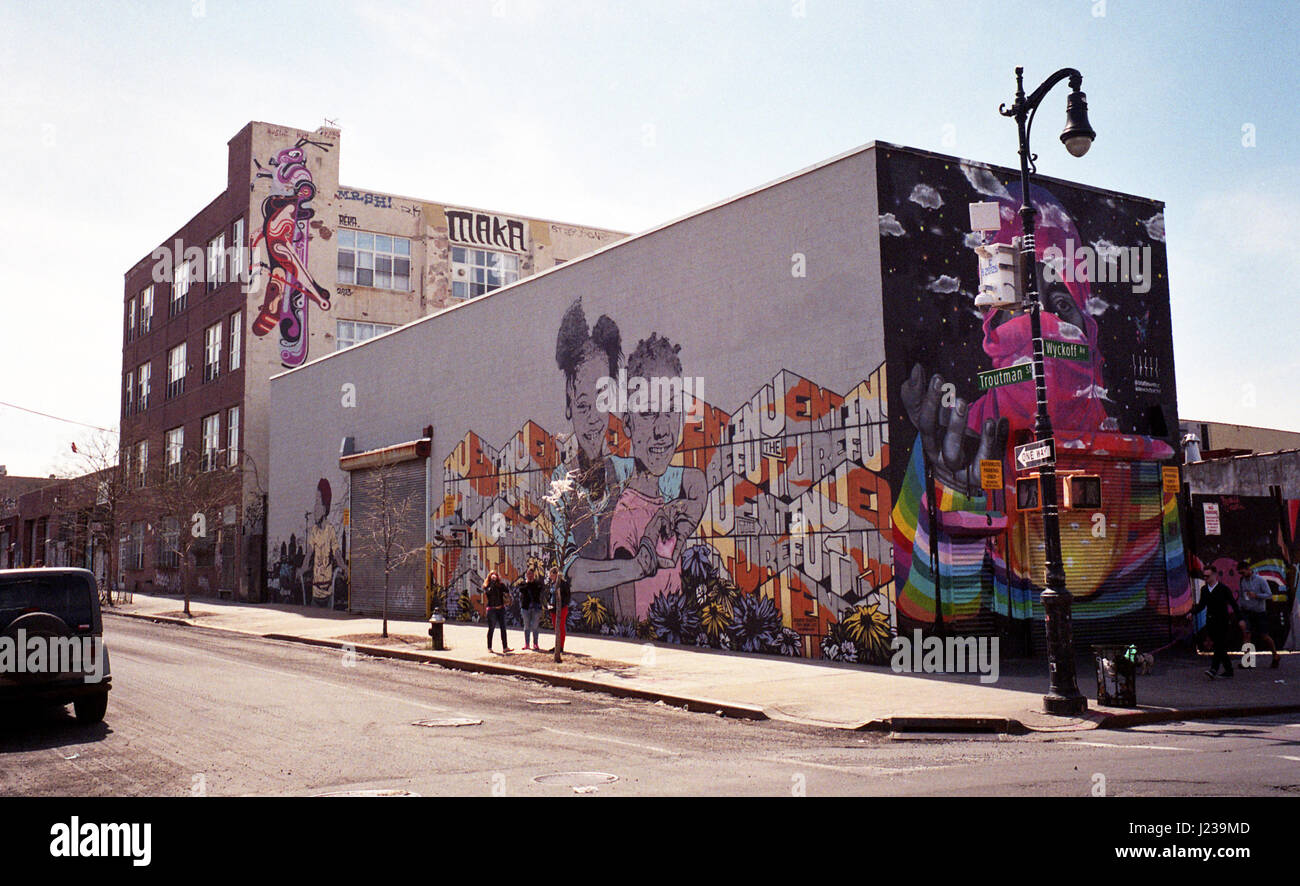 Bushwick Street Art Stock Photo - Alamy