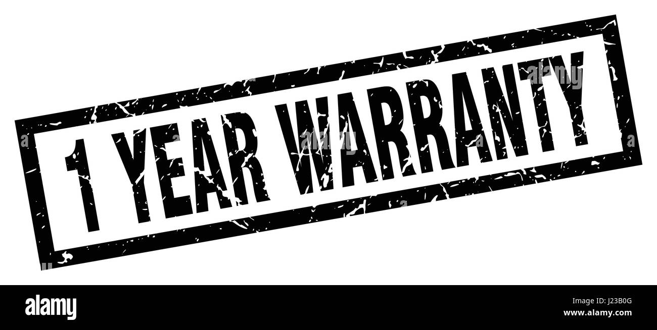 1 year warranty Black and White Stock Photos & Images - Alamy
