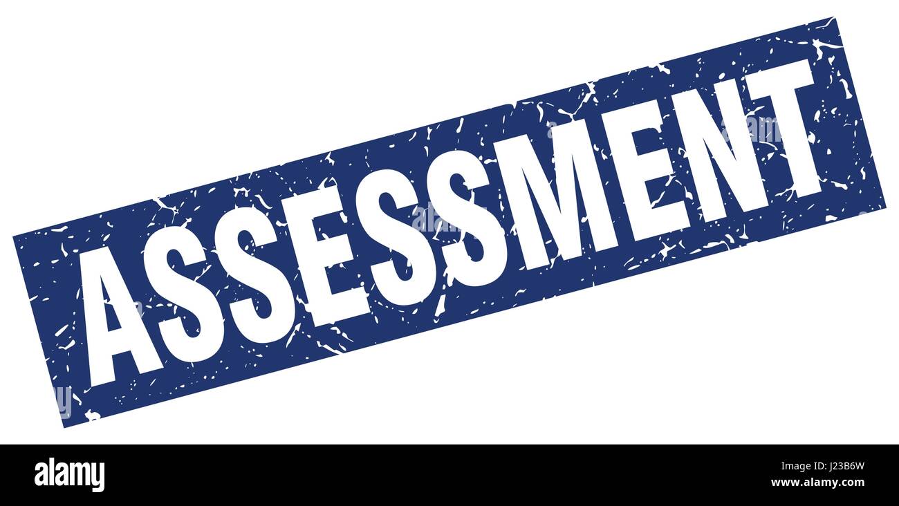 Assessment rubber stamp Stock Vector Images - Alamy