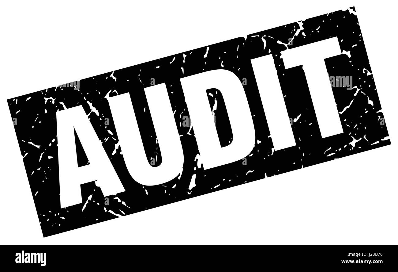 square grunge black audit stamp Stock Vector Image & Art - Alamy