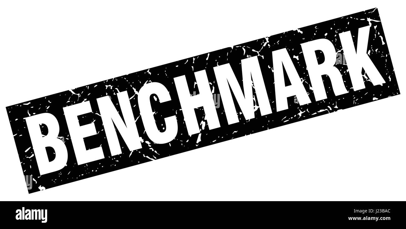 square grunge black benchmark stamp Stock Vector Image & Art - Alamy
