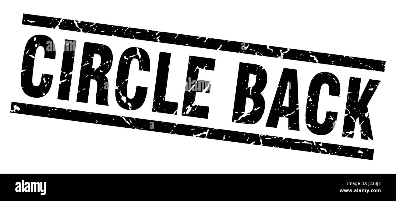 square grunge black circle back stamp Stock Vector Image & Art - Alamy