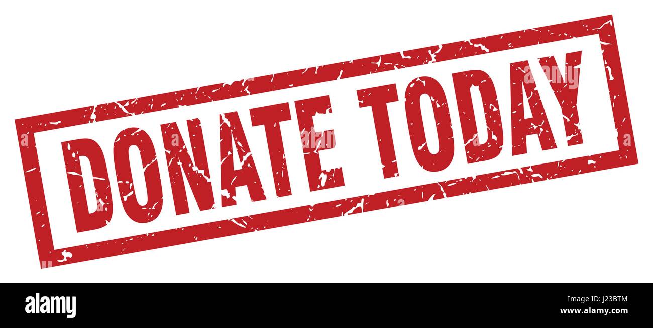 Donate today Stock Vector Images - Alamy