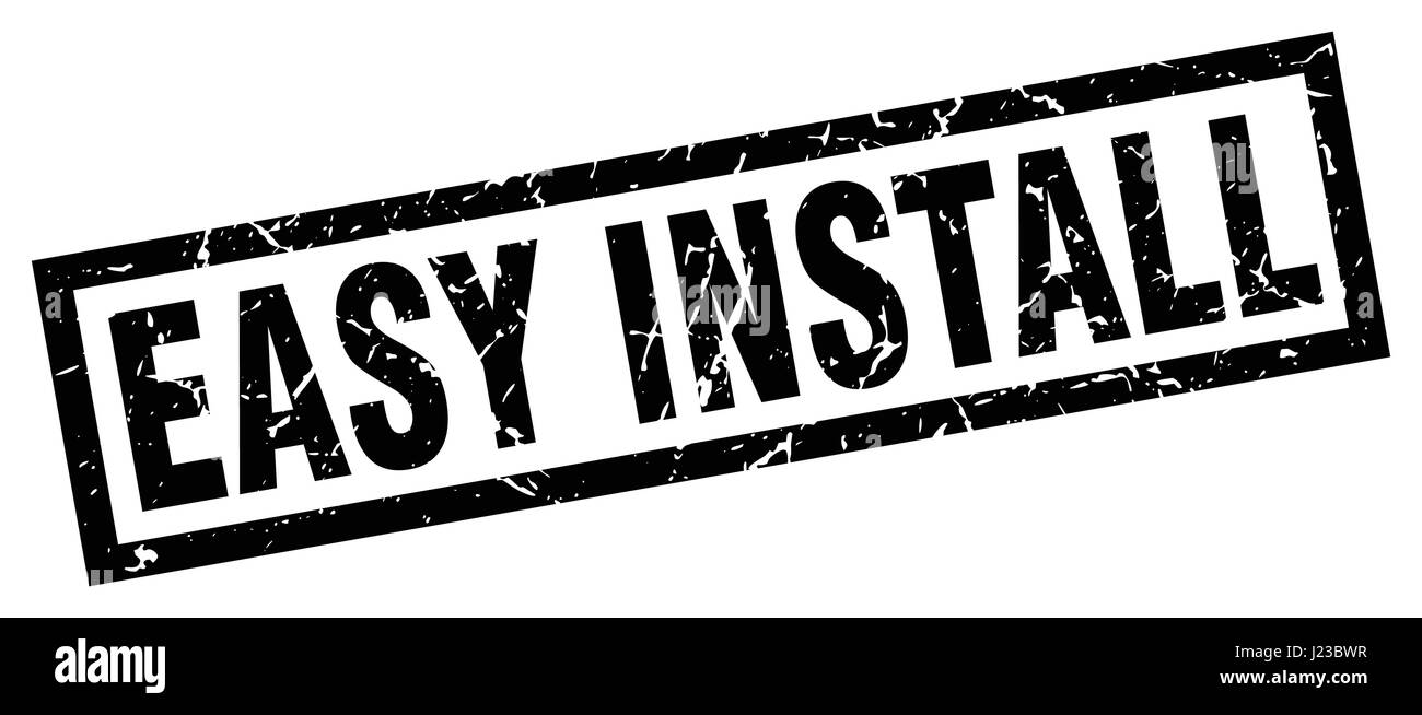 Easy install Stock Vector Images - Alamy