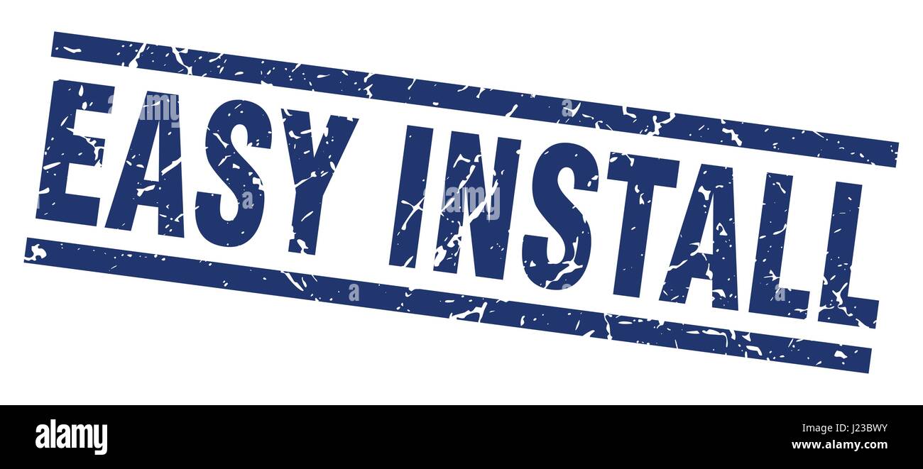 Easy install vector vectors hi-res stock photography and images - Alamy