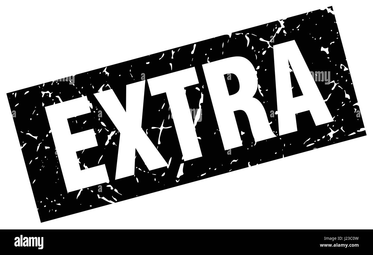 square grunge black extra stamp Stock Vector Image & Art - Alamy