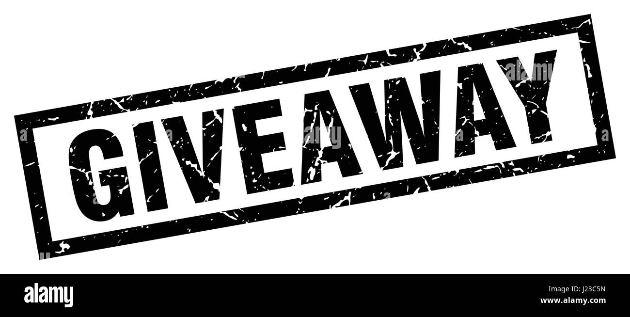 square grunge black giveaway stamp Stock Vector Image & Art - Alamy