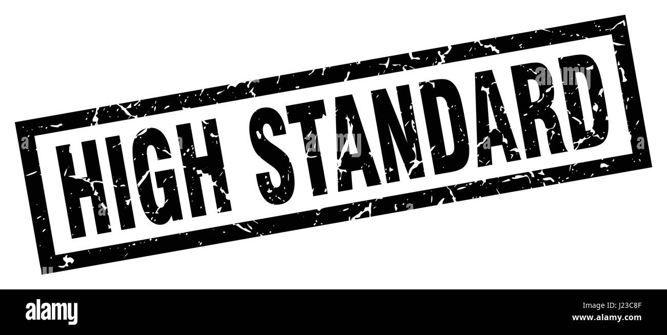 High standard stamp Black and White Stock Photos & Images - Alamy