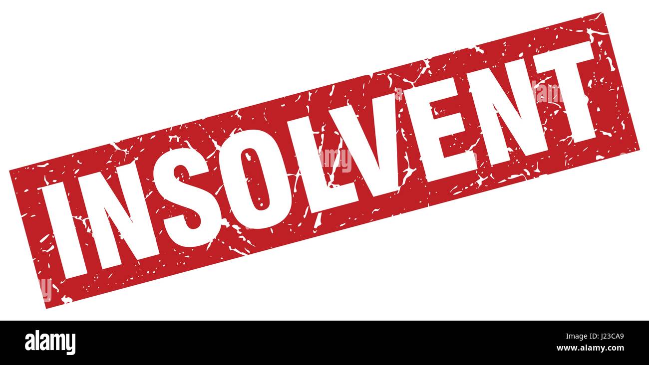 Insolvent stamp Stock Vector Images - Alamy