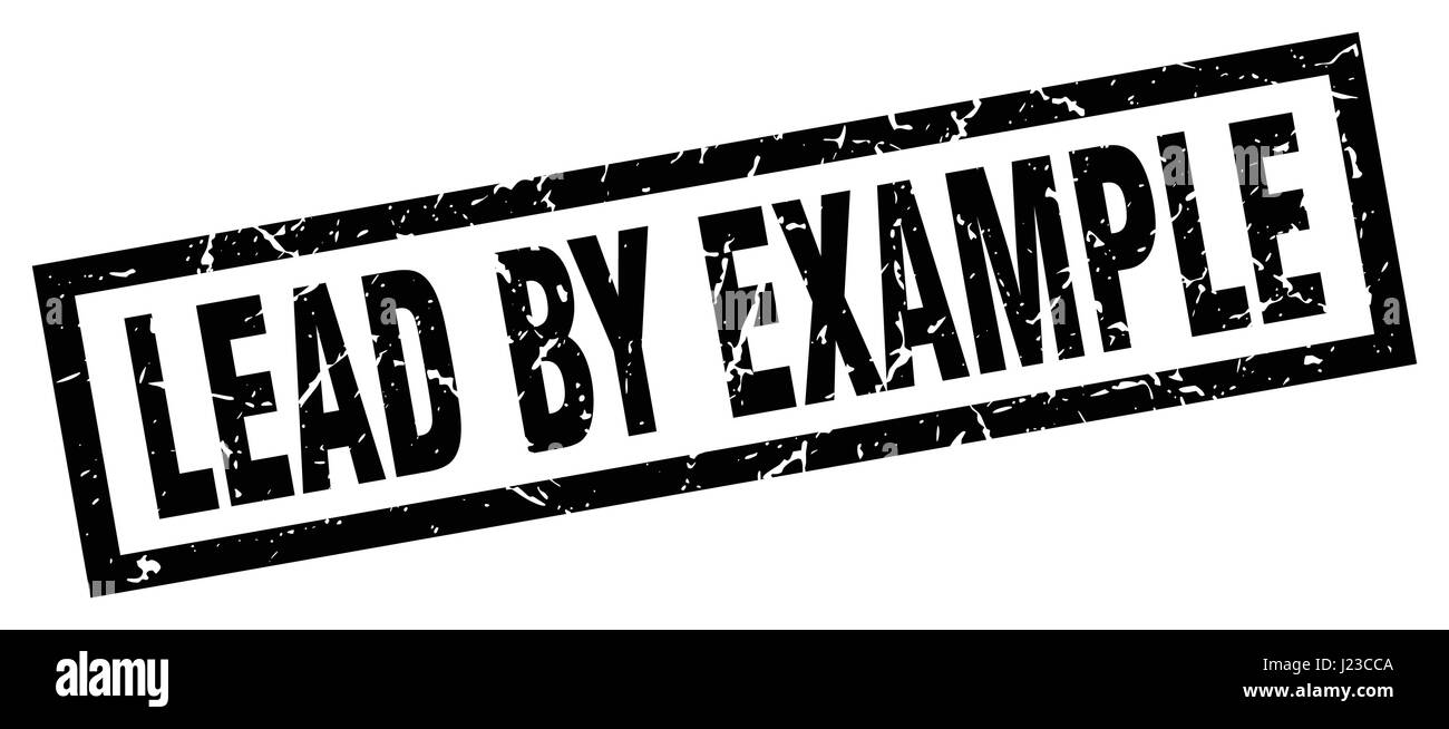 Lead by example seal hi-res stock photography and images - Alamy