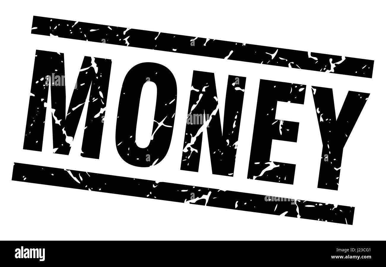 square grunge black money stamp Stock Vector Image & Art - Alamy