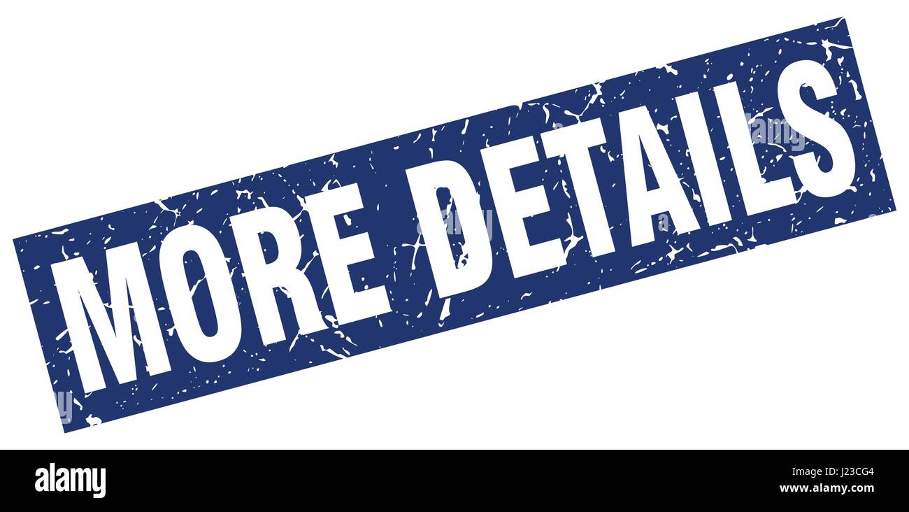 square grunge blue more details stamp Stock Vector Image & Art - Alamy