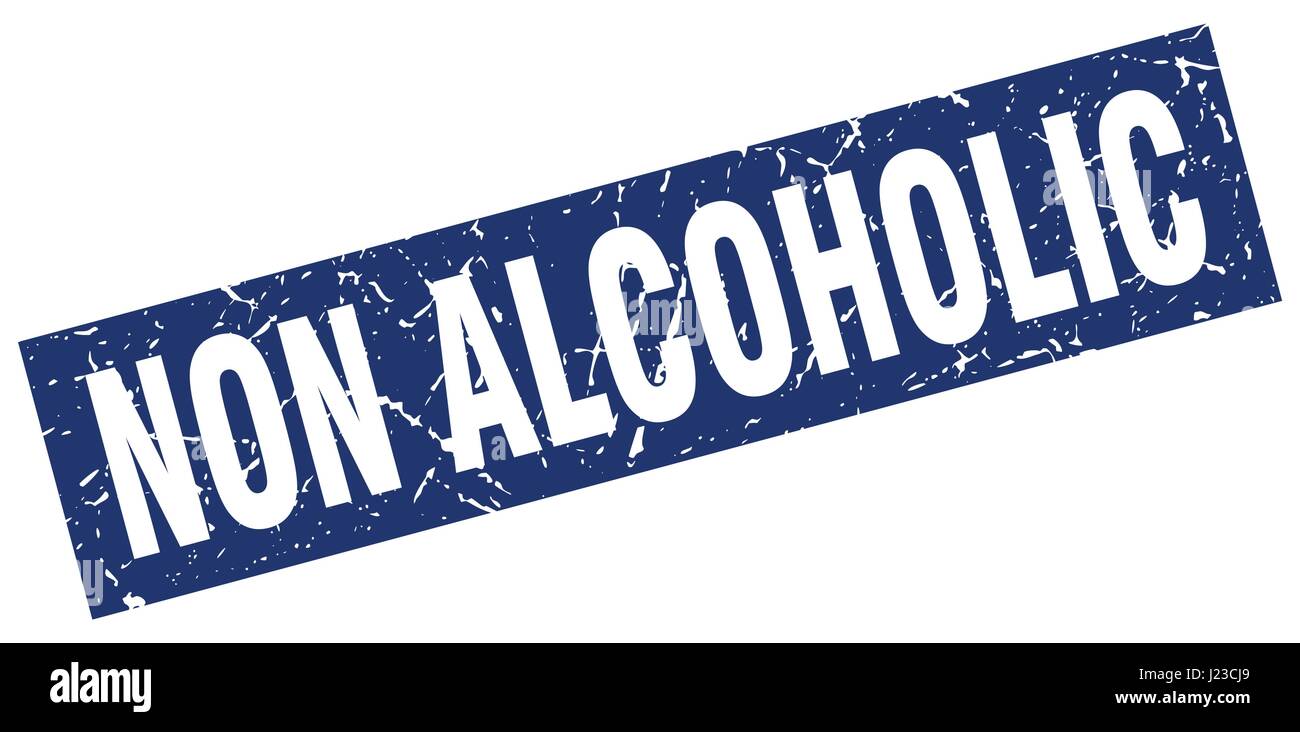 Non alcoholic stamp Stock Vector Images - Alamy