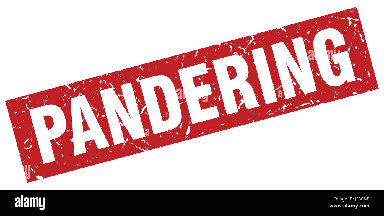 Pandering Stock Vector Images - Alamy