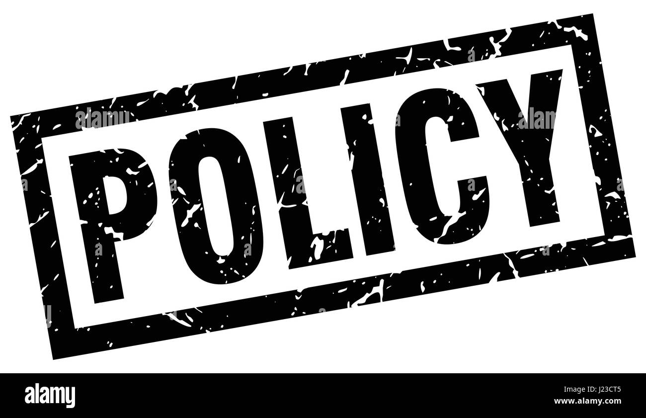 Policy stamp Black and White Stock Photos & Images - Alamy