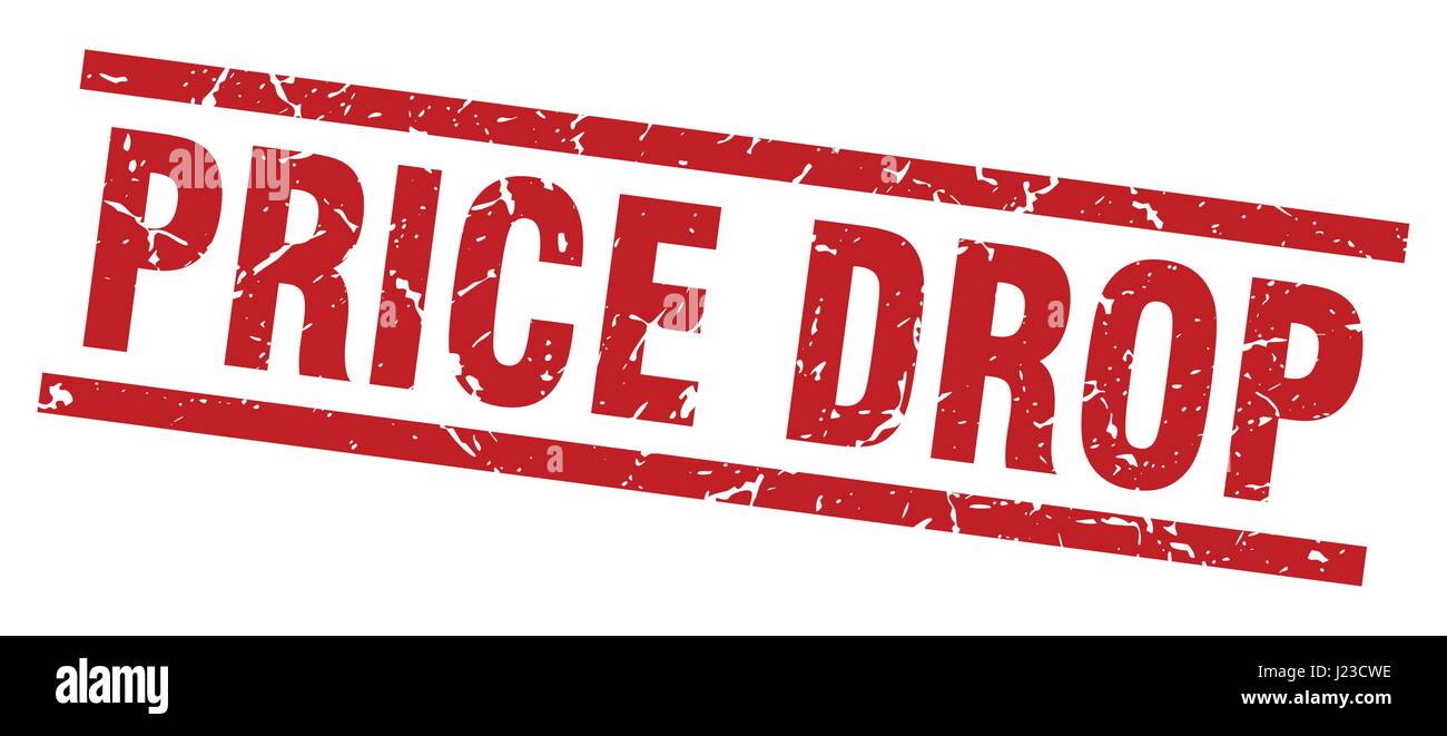 Price drop red rubber stamp hi-res stock photography and images - Alamy