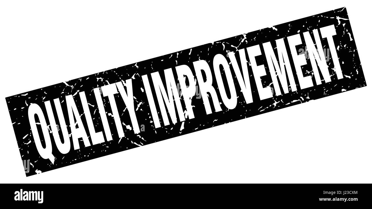 Quality improvement stamp square hi-res stock photography and images ...