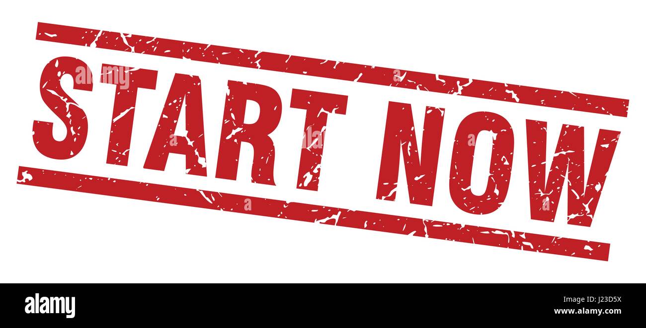 Start now square sticker hi-res stock photography and images - Alamy
