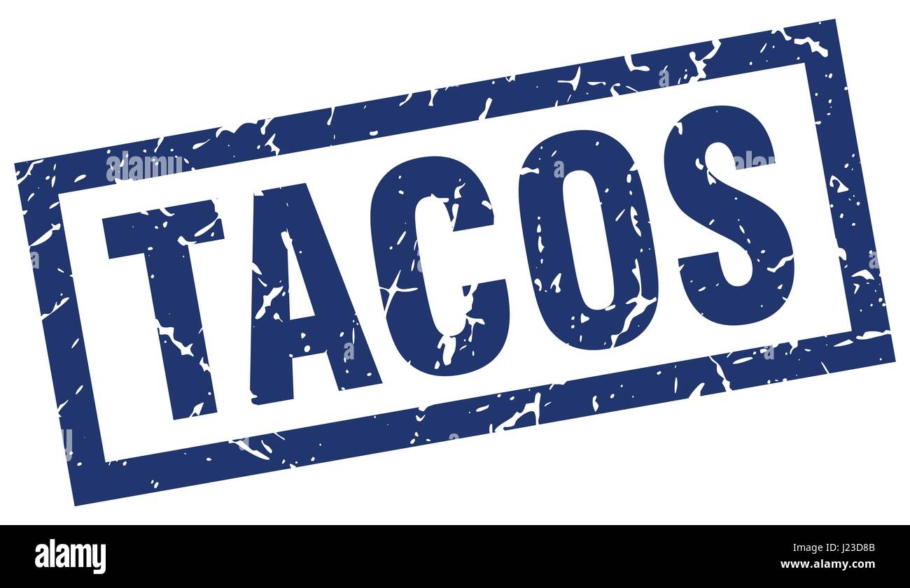 Tacos stamp Stock Vector Images - Alamy