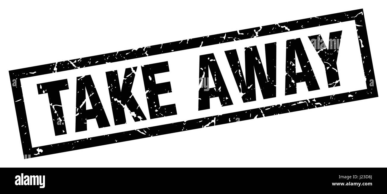 Take away stamp sign Black and White Stock Photos & Images - Alamy