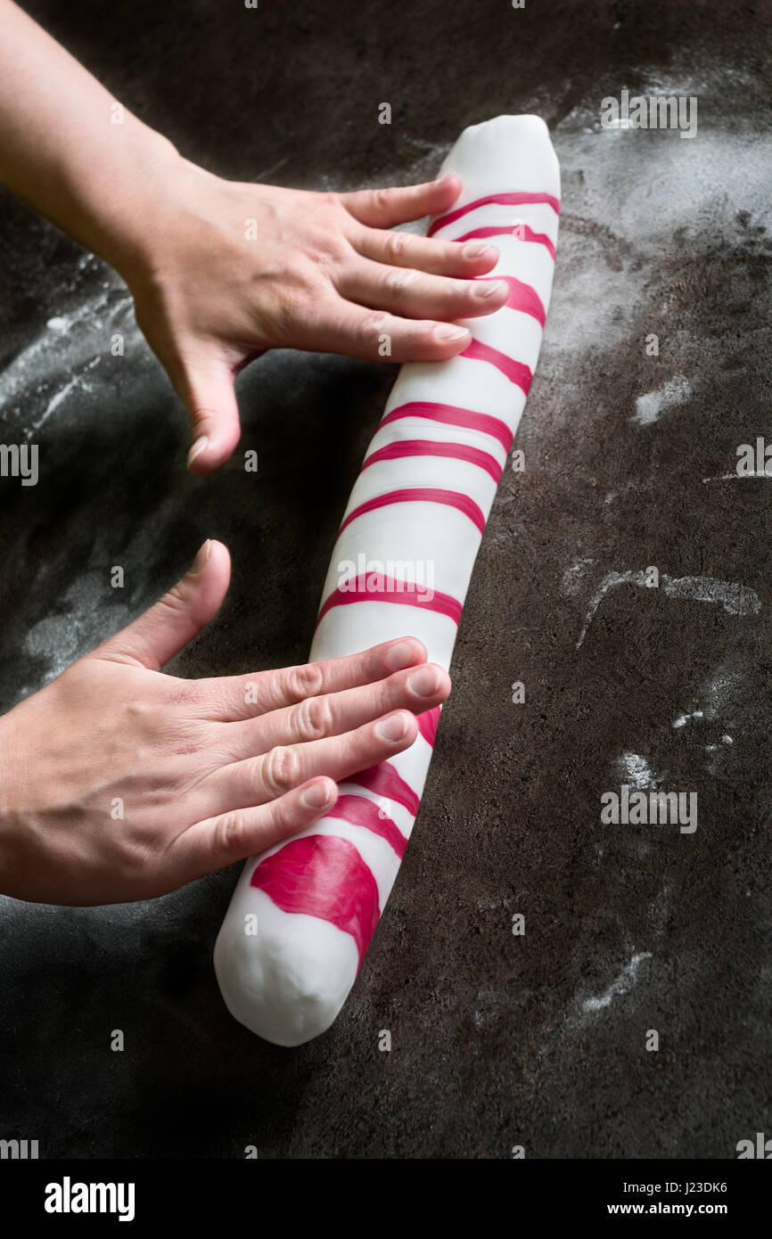 Close up girl hands decorating hi-res stock photography and images - Alamy