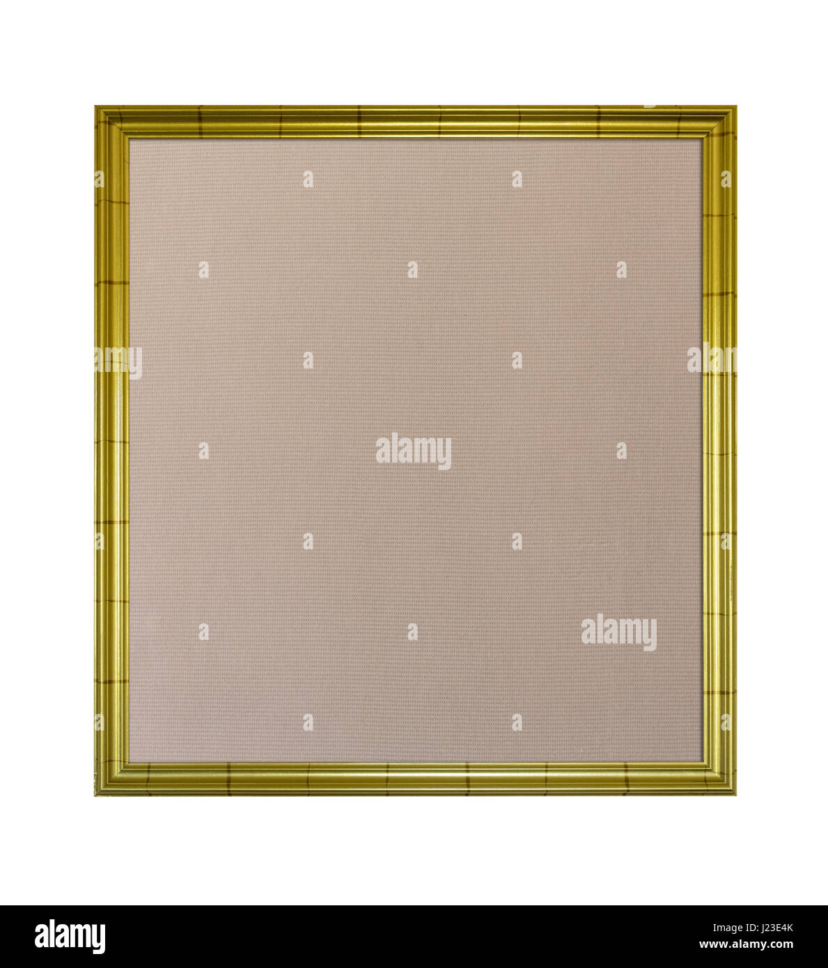 Picture frame in gold with pinboard noticeboard interior Stock Photo ...