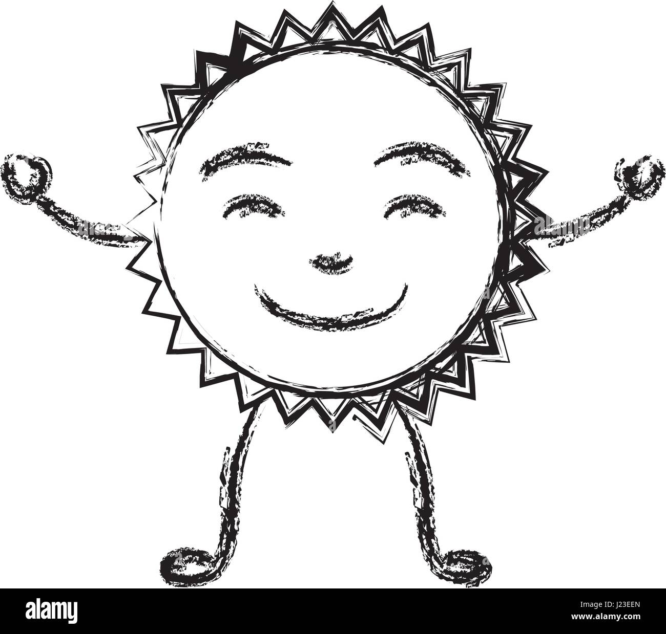 Sun sketch hi-res stock photography and images - Alamy
