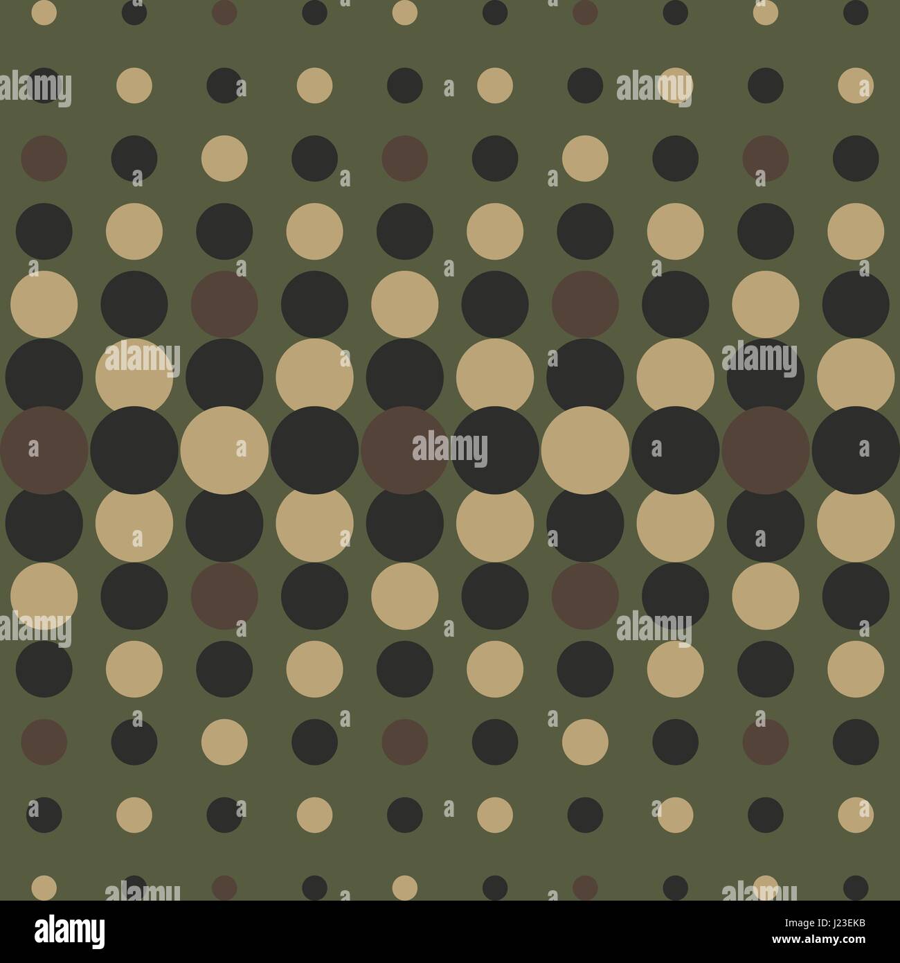 Halftone camo background. Vector dots texture retro. Abstract dotted ...