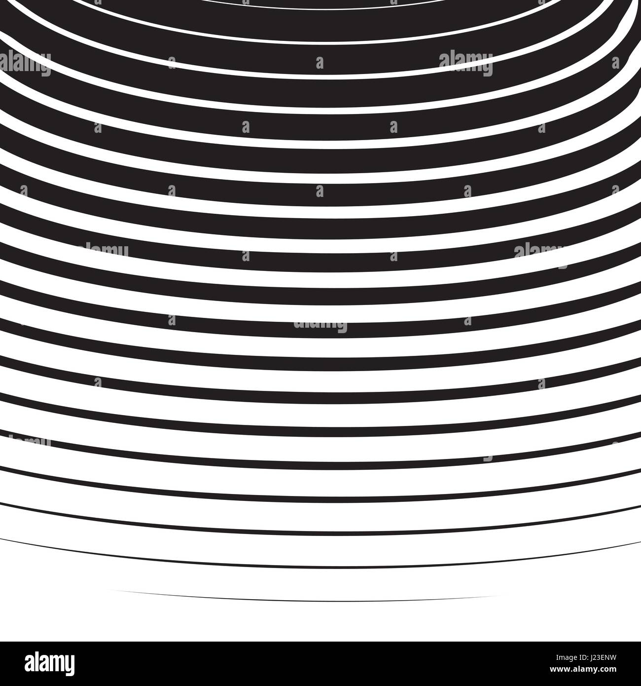 Halftone radial pattern background striped. Vector lines texture retro ...