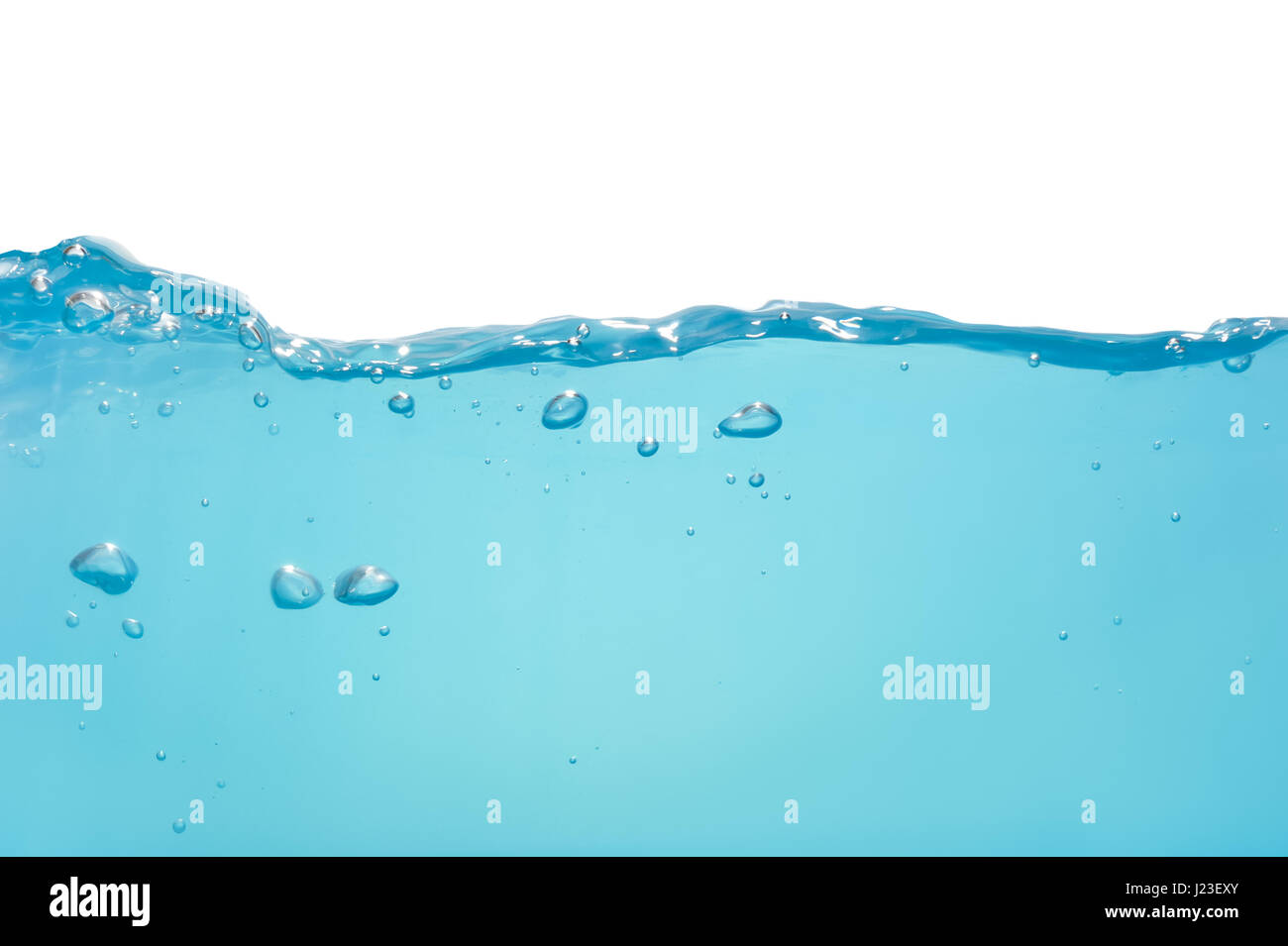Water waves isolated on white background Stock Photo - Alamy
