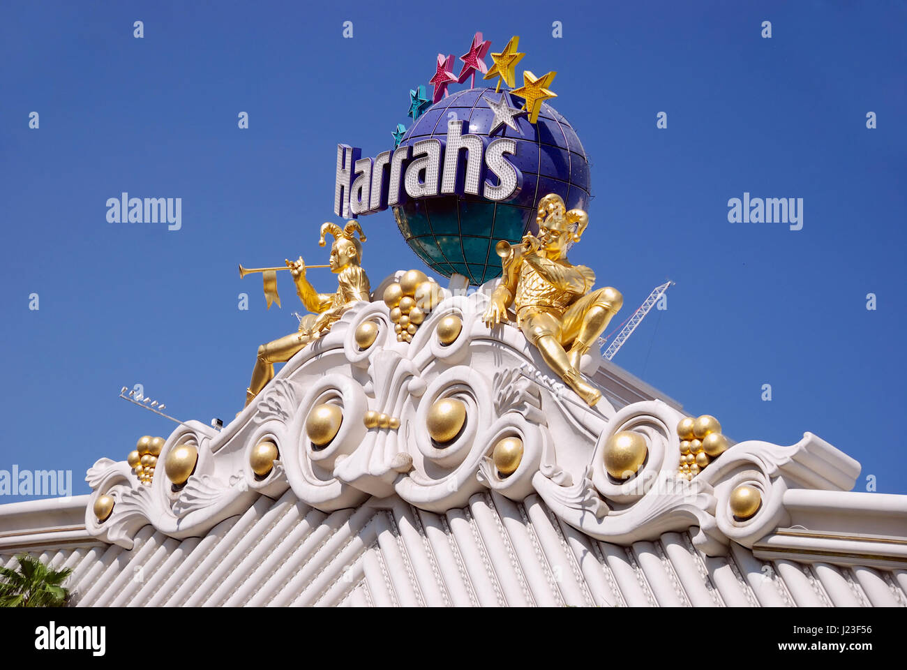Harrahs on The Strip, Las Vegas, Nevada, USA Stock Photo - Alamy