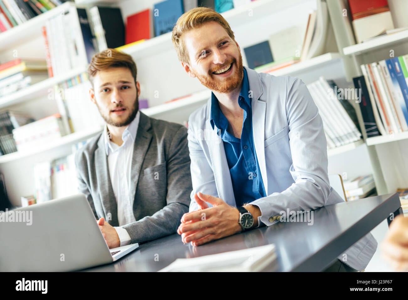Male office manager desk hi-res stock photography and images - Alamy