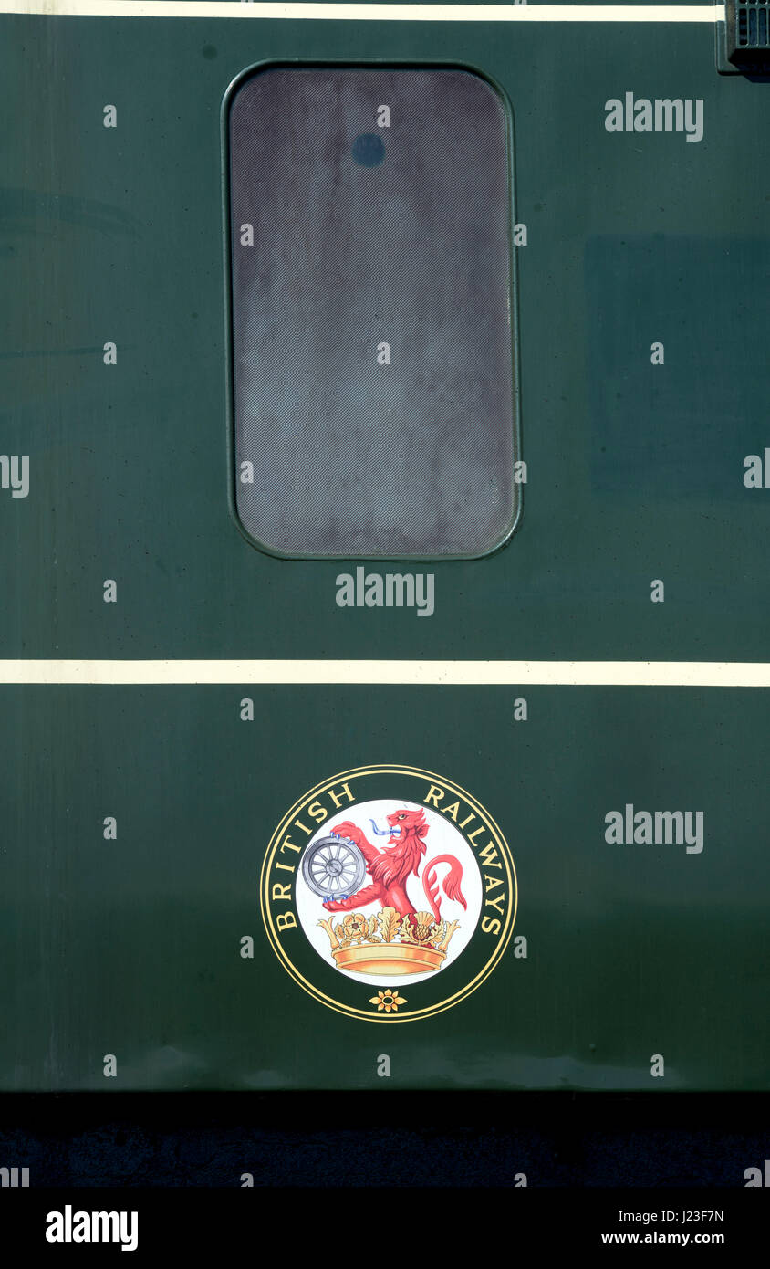 Diesel multiple unit train detail, on the Gloucestershire and ...