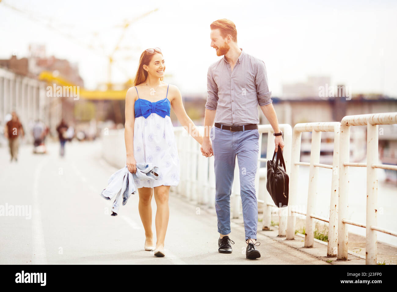 Two people in love spending time together Stock Photo - Alamy
