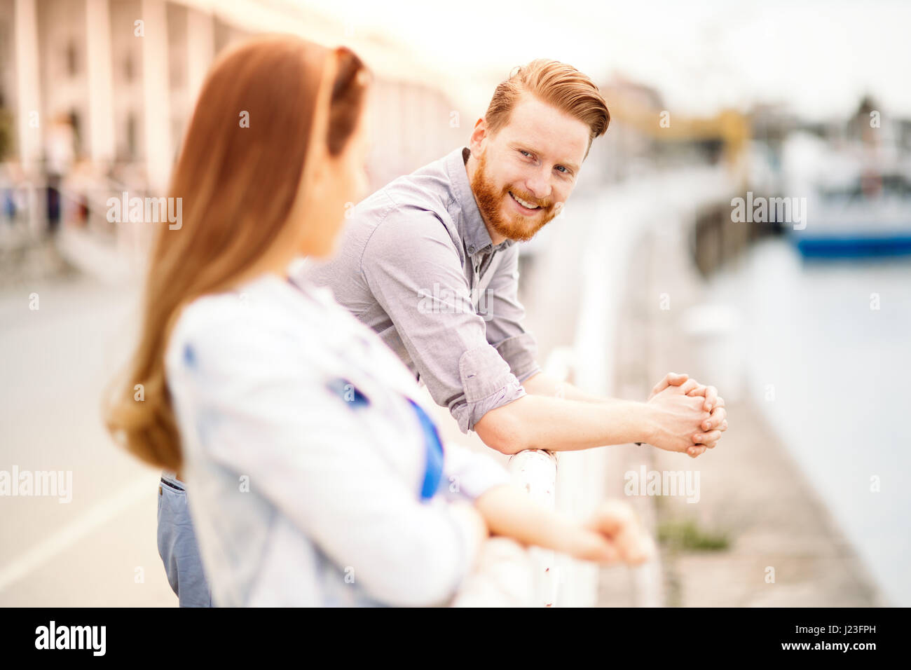 Two people in love spending time together Stock Photo - Alamy