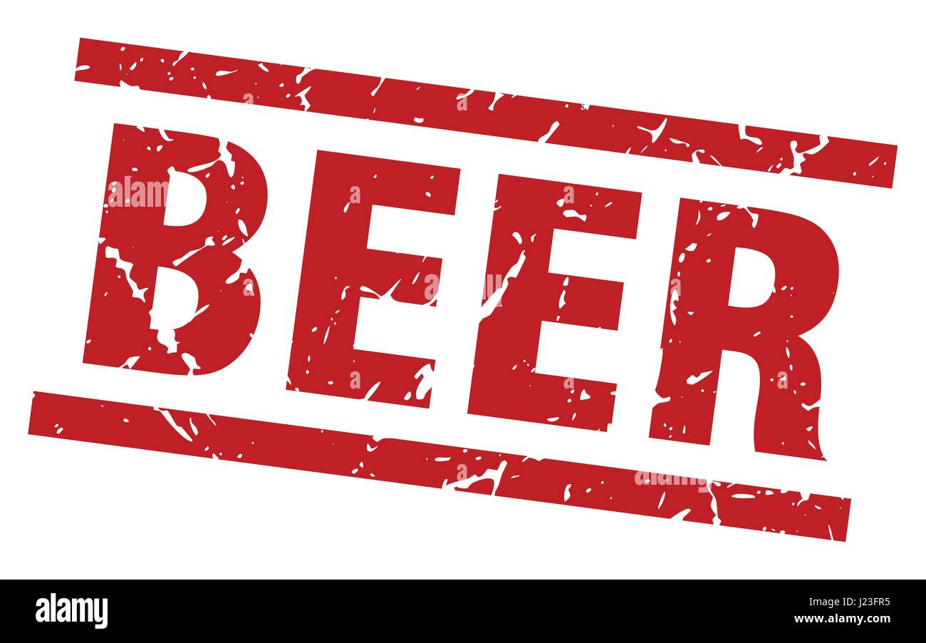 Delicious cold beer red Stock Vector Images - Alamy