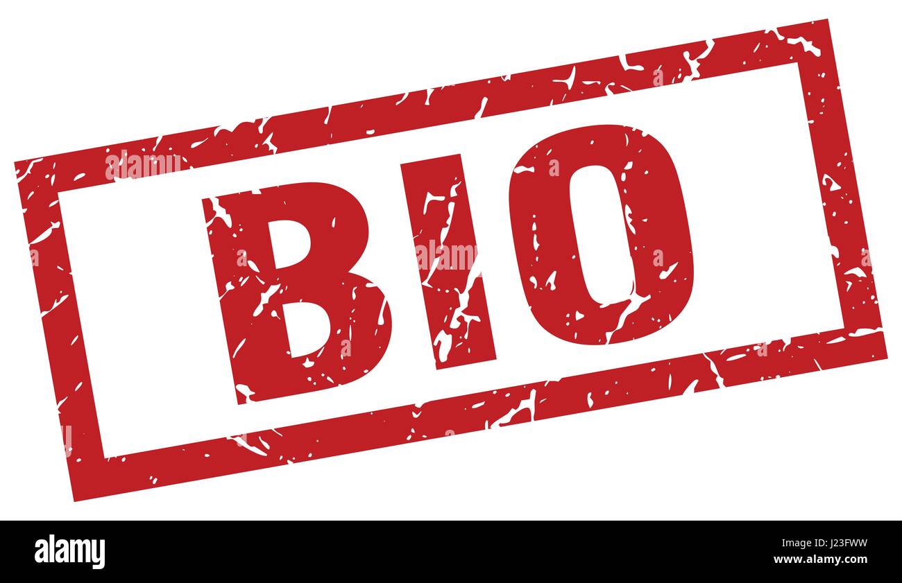 Bio red vintage seal isolated Stock Vector Images - Alamy